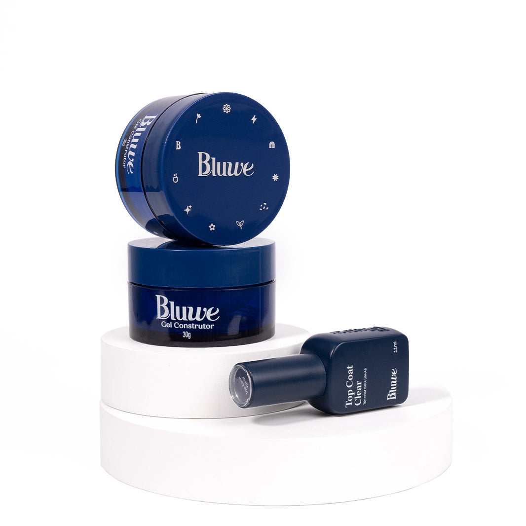 Bluwe Cosméticos: gel de unha e produtos para nail designers